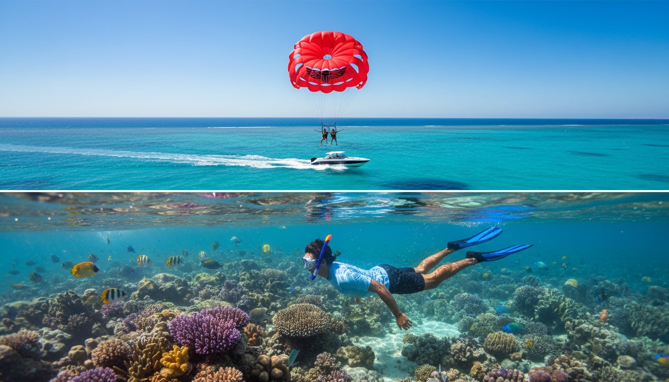 Snorkeling and Parasailing: The Ultimate Red Sea Adventure Guide - Sola ...